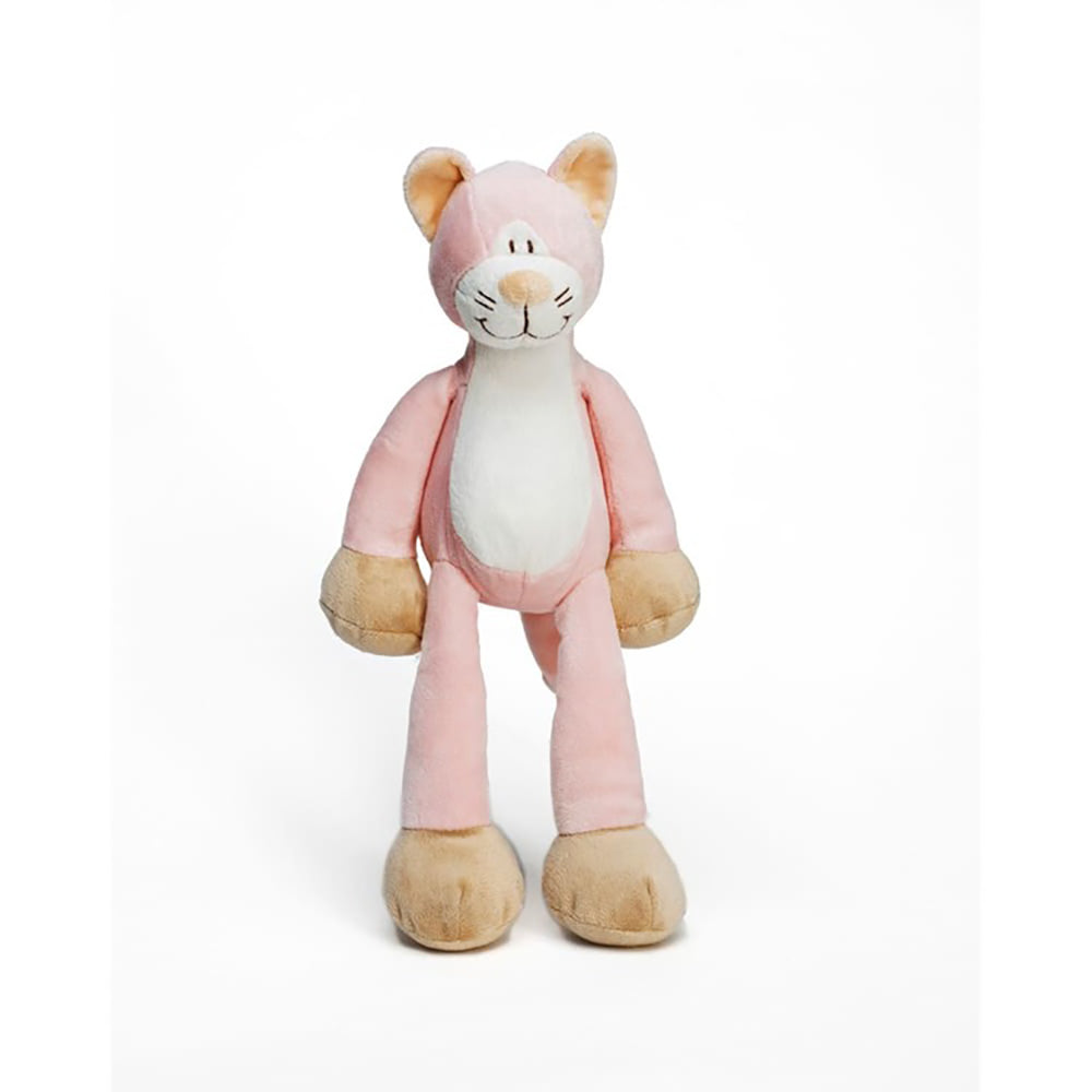 Teddykompaniet kat bamse, pink 38cm | Cuddlebear